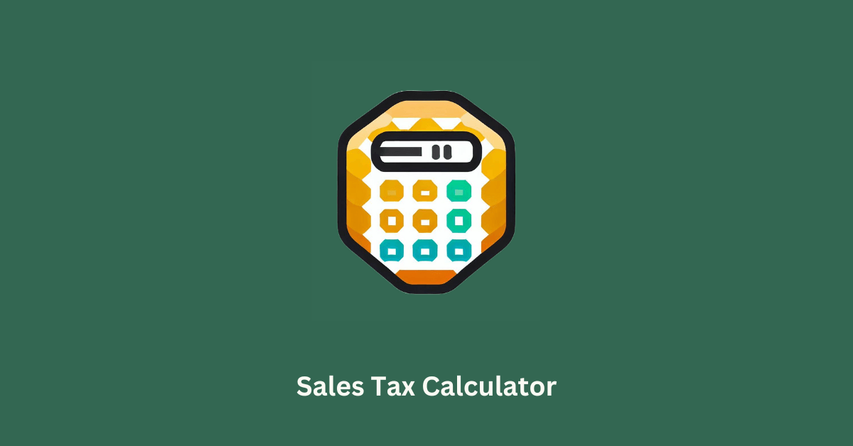 Sales Tax Calculator - Calculator Hive