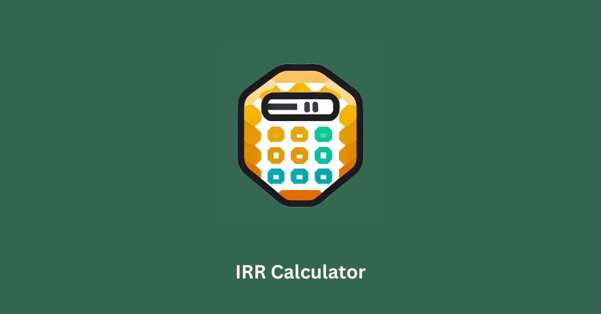 IRR Calculator Calculator Hive